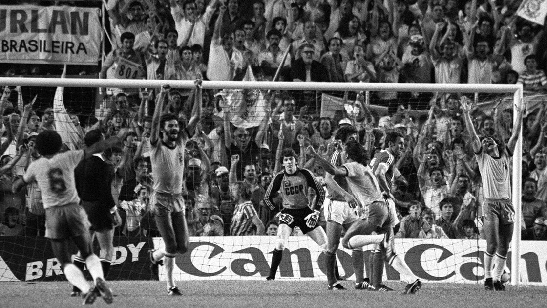 Eder Goal 88' | Brazil vs Soviet Union | 1982 FIFA World Cup Spain™
