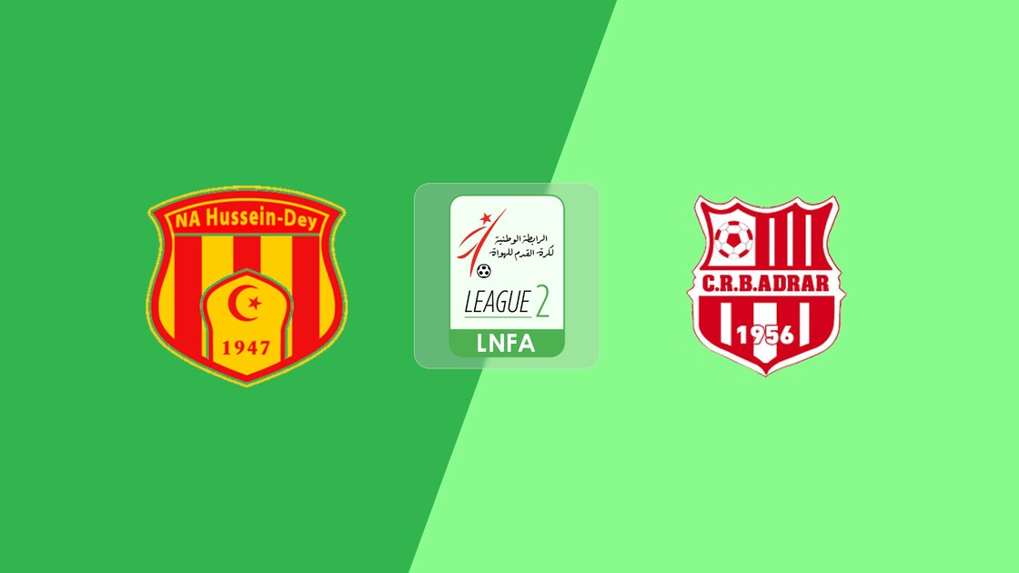 NA Hussein Dey v CRB Adrar | Ligue 2 2025/26 | Full Match Replay