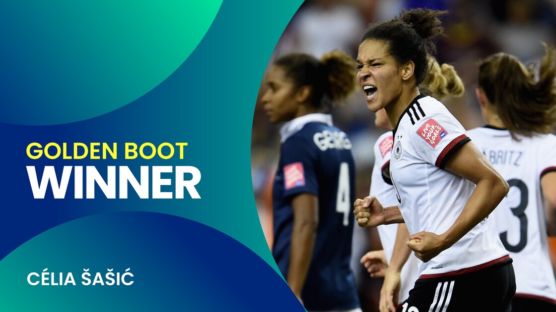 Célia Šašić | Golden Boot Award | FIFA Women's World Cup Canada 2015™