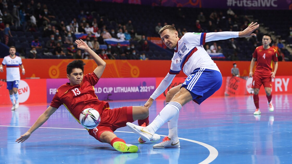 RFU v Vietnam | Round of 16 | FIFA Futsal World Cup Lithuania 2021 ...
