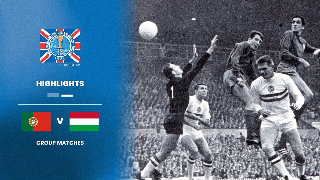 Portugal v Hungary | Group 3 | 1966 FIFA World Cup England™ | Highlights