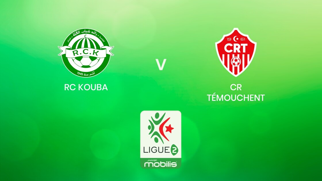 RC Kouba v CR Témouchent | Ligue 2 2024/2025 | Algeria | Full Match Replay