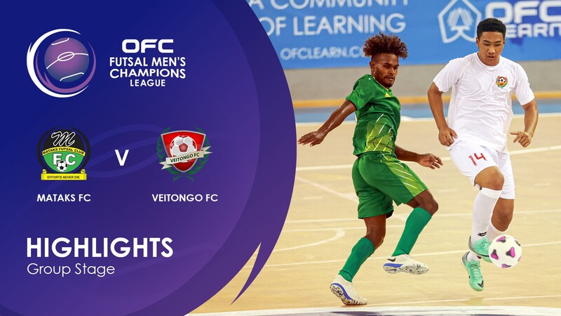 Mataks FC v Veitongo FC | Group Stage | OFC Futsal Men’s Champions ...