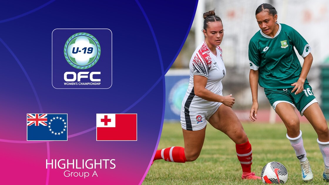 Cook Islands v Tonga | Group Stage | OFC U-19 Women's Championship ...
