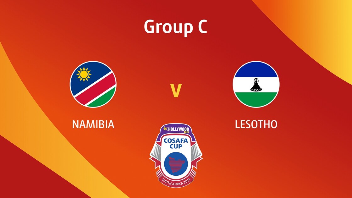Namibia v Lesotho | Group C | HOLLYWOODBETS COSAFA Cup 2024 | Full ...