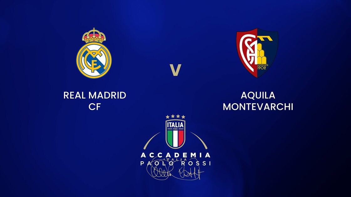 Real Madrid v Aquila Montevarchi | Memorial Paolo Rossi 2024 | Full ...