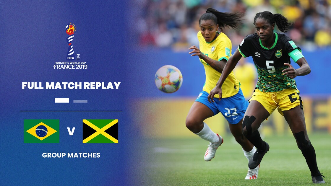 Brazil v Jamaica | Group C | FIFA Women's World Cup France 2019™ | Full ...