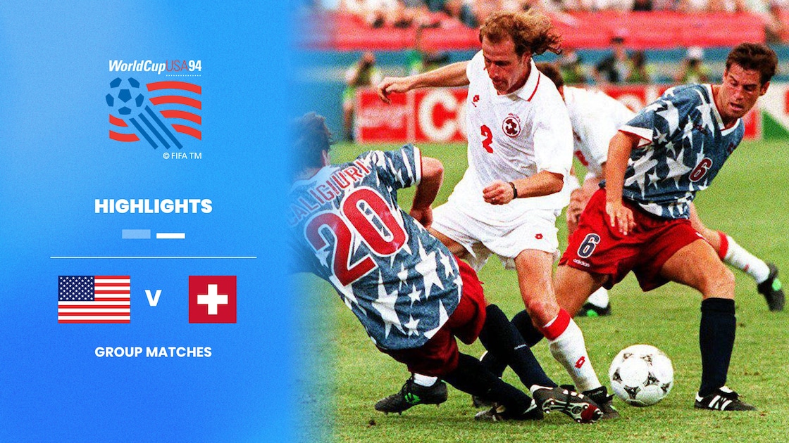 USA v Switzerland | Group A | 1994 FIFA World Cup USA™ | Highlights