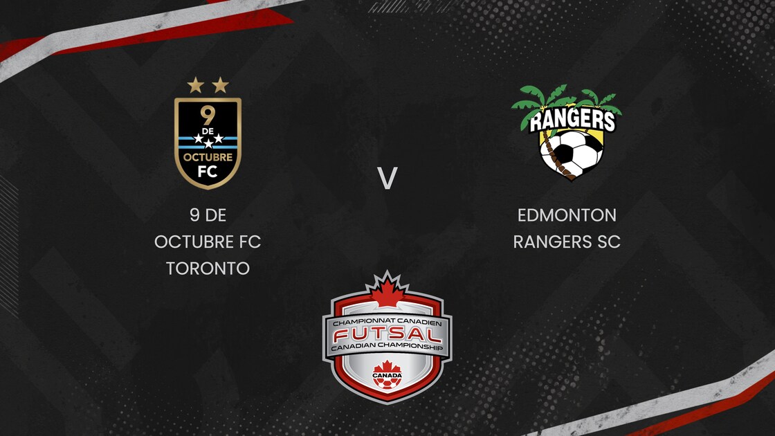 9 de Octubre FC Toronto v Edmonton Rangers SC | Men's 2025 Futsal ...