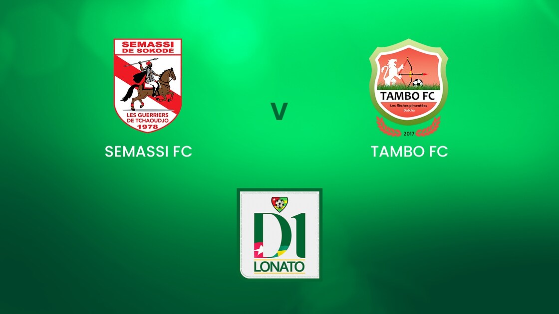 Semassi FC v Tambo FC | Championnat de Première Division D1 | Togo ...
