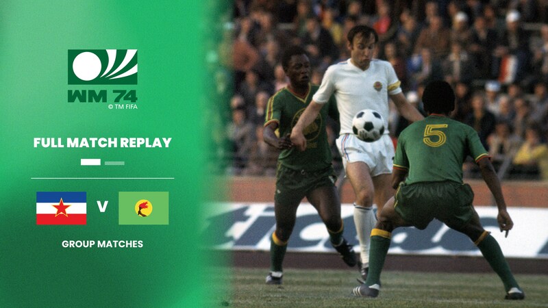 Yugoslavia v Zaire | Group 2 | 1974 FIFA World Cup Germany™ | Full Match Replay