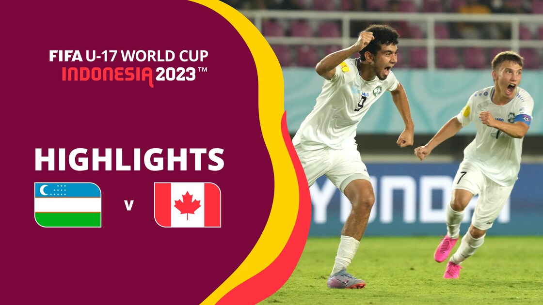 Uzbekistan v Canada | Group B | FIFA U-17 World Cup Indonesia 2023 ...