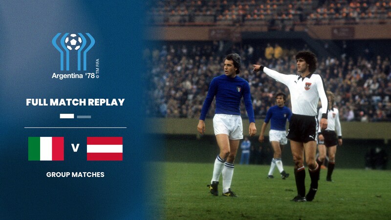 Italy v Austria | Second Round | 1978 FIFA World Cup Argentina™️ | Full ...