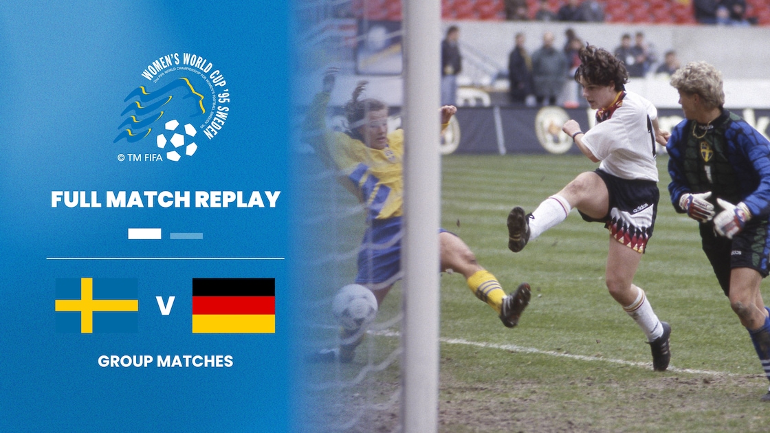 Sweden v Germany | Group A | FIFA Women's World Cup Sweden 1995™ | Full ...