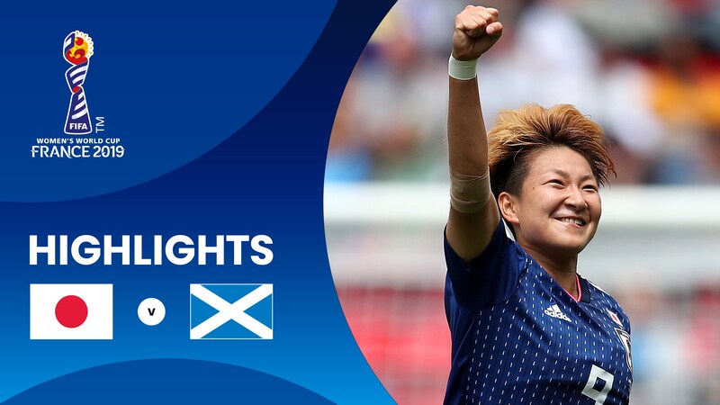 Japan v Scotland | Group D | FIFA Women's World Cup France 2019 ...