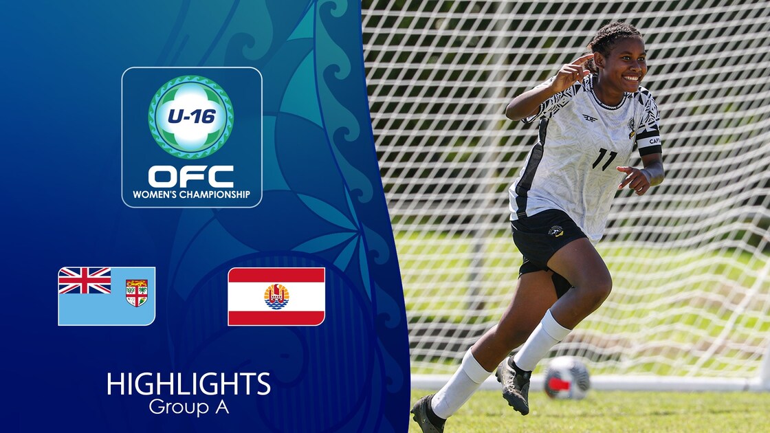 Fiji v Tahiti | Group Stage | OFC U-16 Women's Championship 2025 | Highlights