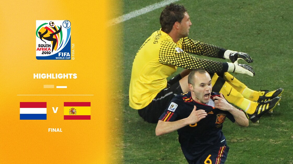 Netherlands v Spain | Final | 2010 FIFA World Cup South Africa ...