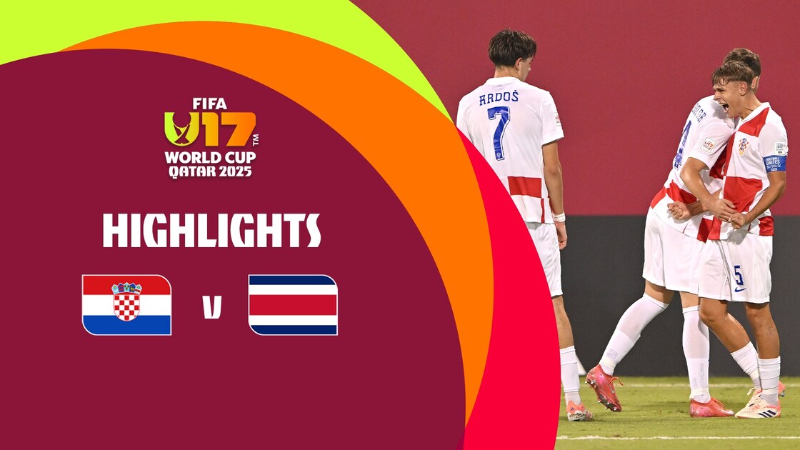 Croatia v Costa Rica | Group C | FIFA U-17 World Cup Qatar 2025 ...