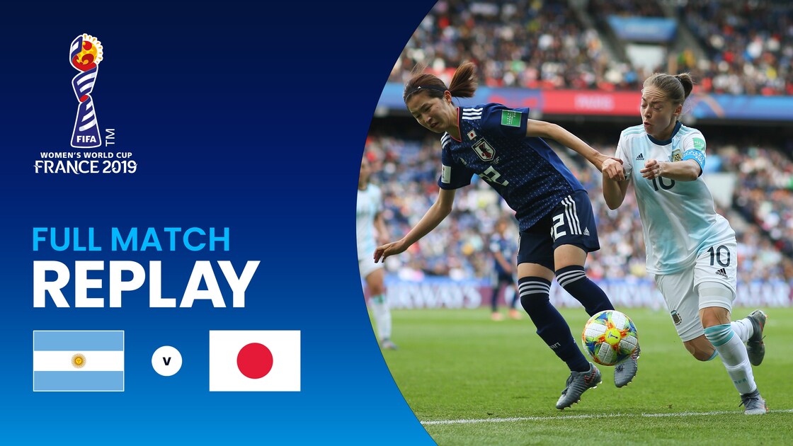 Argentina v Japan | Group D | FIFA Women's World Cup France 2019 ...