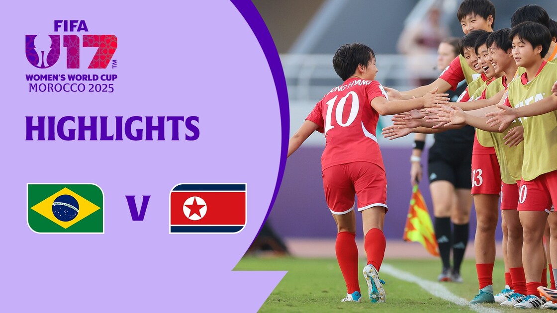 Brazil v Korea DPR | Semi-finals | FIFA U-17 Women's World Cup Morocco 2025™ | Highlights