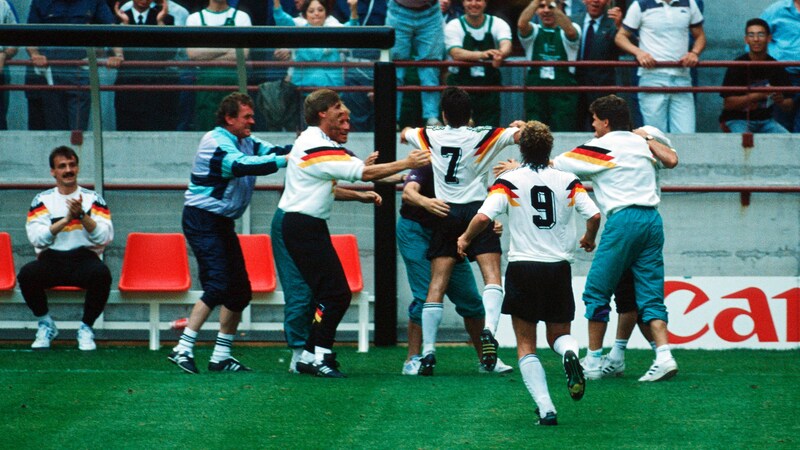 Pierre Littbarski Goal 88' | Germany FR vs Colombia | 1990 FIFA World ...