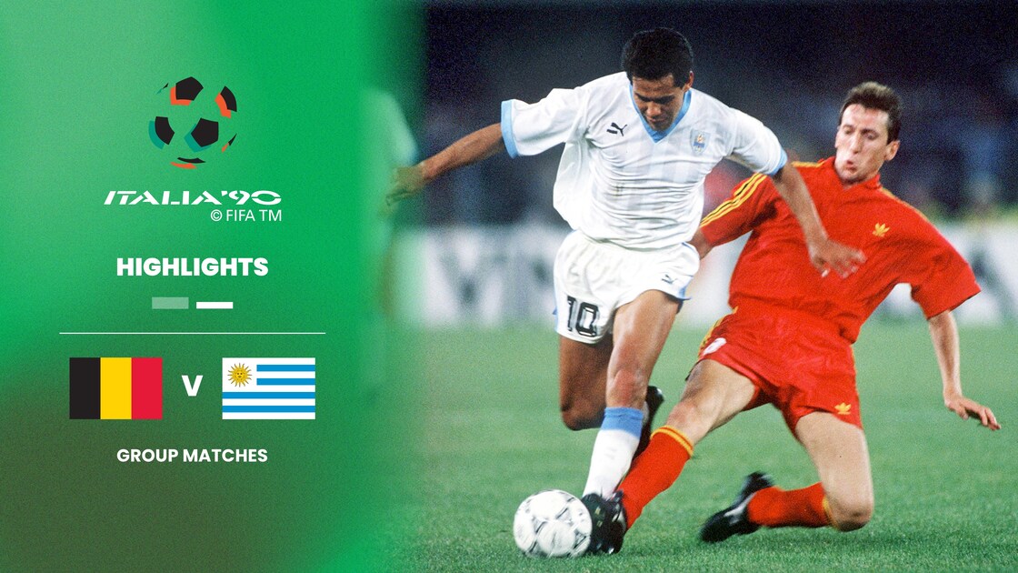 Belgium v Uruguay | Group E | 1990 FIFA World Cup Italy™ | Highlights