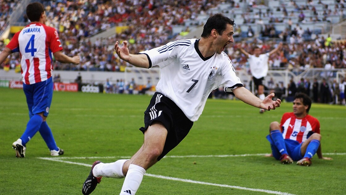 Oliver Neuville Goal 88' | Germany vs Paraguay | 2002 FIFA World Cup ...