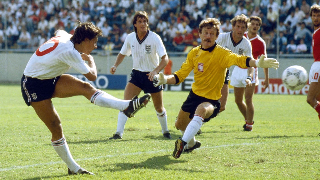Gary Lineker Goal 34' | England vs Poland | 1986 FIFA World Cup Mexico™