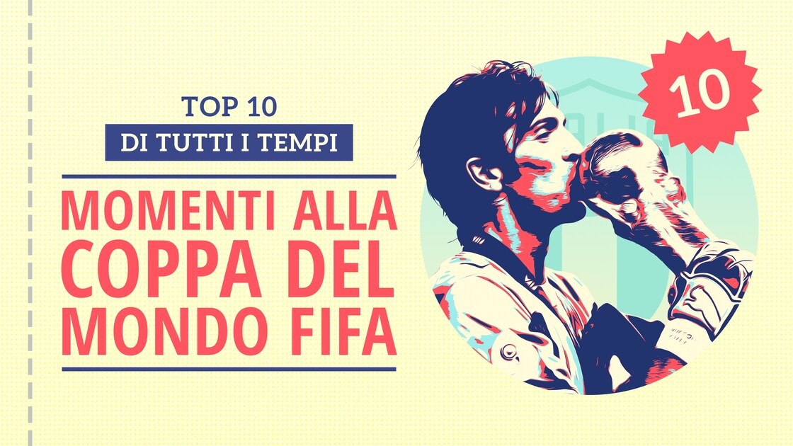 I migliori 10 momenti dell'Italia ai Mondiali FIFA - Top 10 di tutti i ...