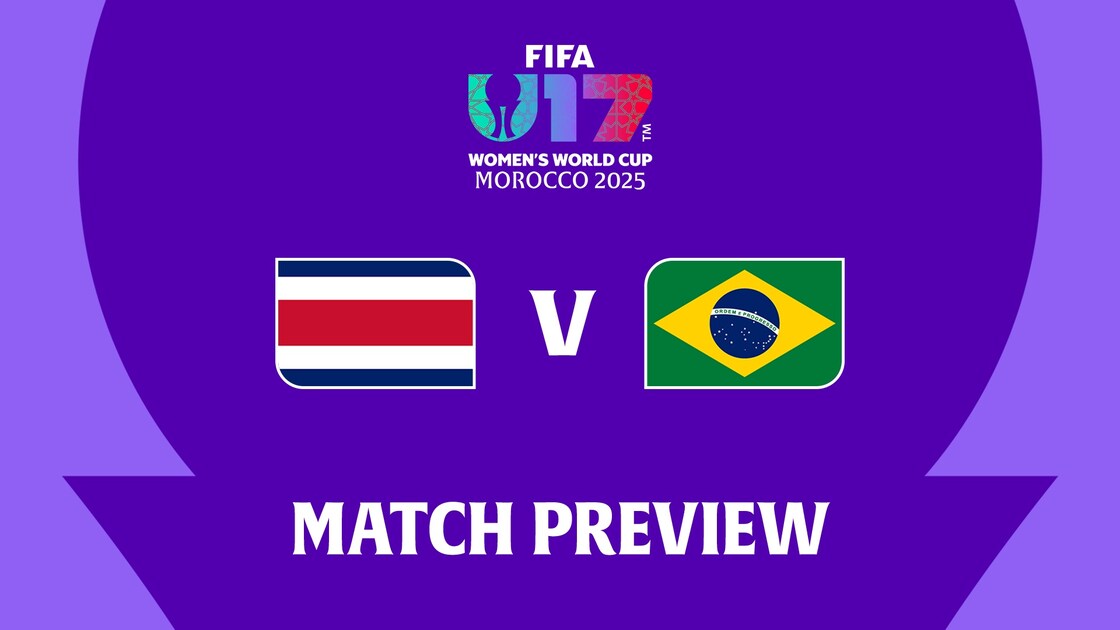 Costa Rica v Brazil | Group A | FIFA U-17 Women's World Cup Morocco ...