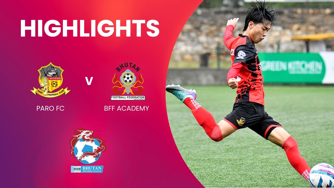Paro FC v BFF Academy | Bhutan Premier League | Highlights