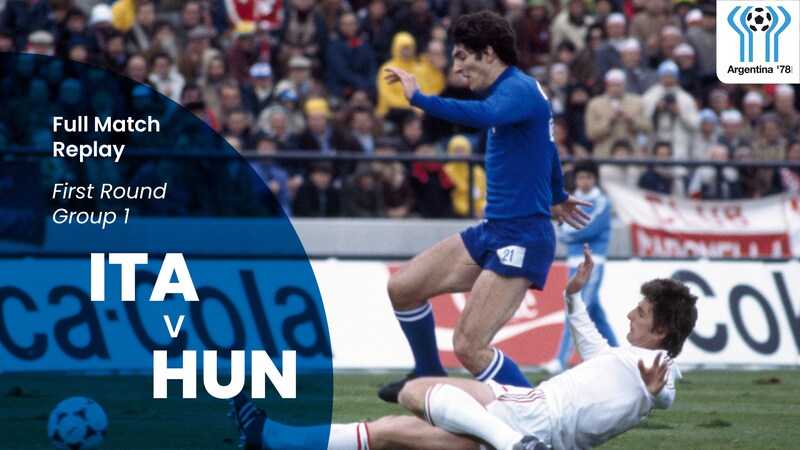 Italy v Hungary | First Round | 1978 FIFA World Cup Argentina™️ | Full ...