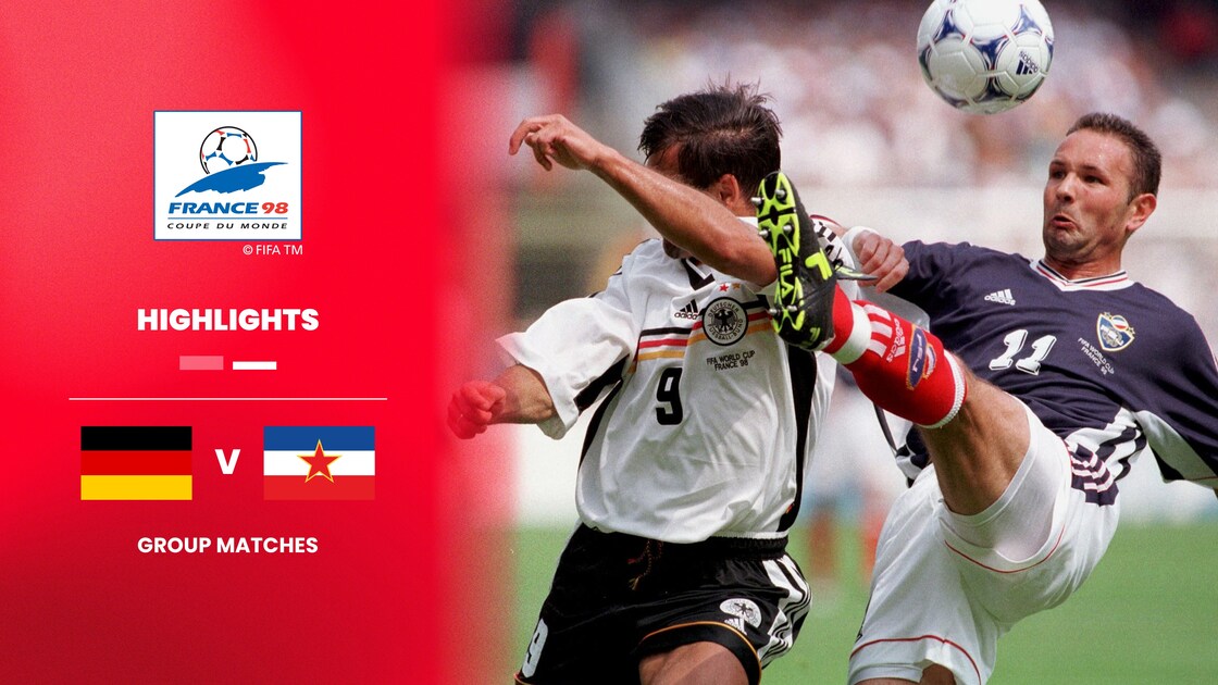 Germany v Yugoslavia | Group F | 1998 FIFA World Cup France™ | Highlights