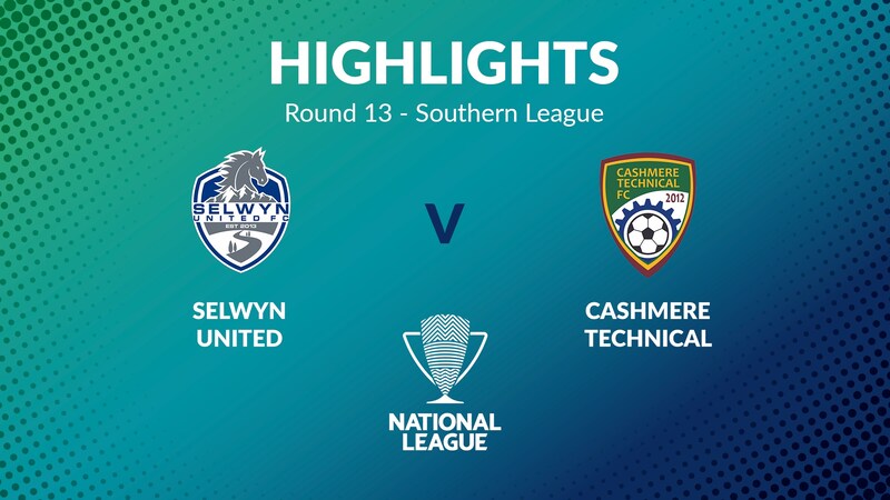 Selwyn United v Cashmere Technical | Southern League | Men's National ...
