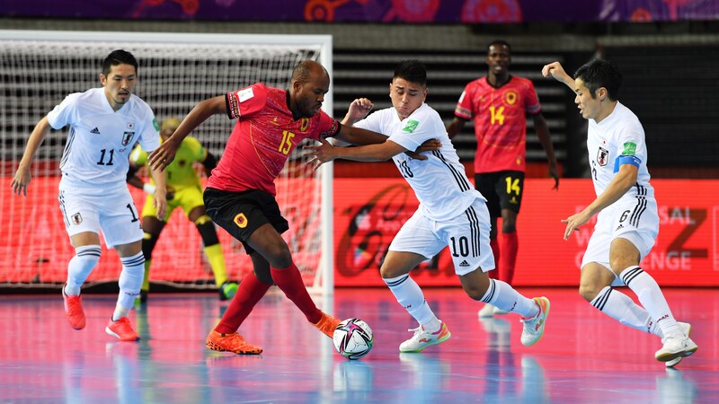 Angola v Japan | Group E | FIFA Futsal World Cup Lithuania 2021 ...