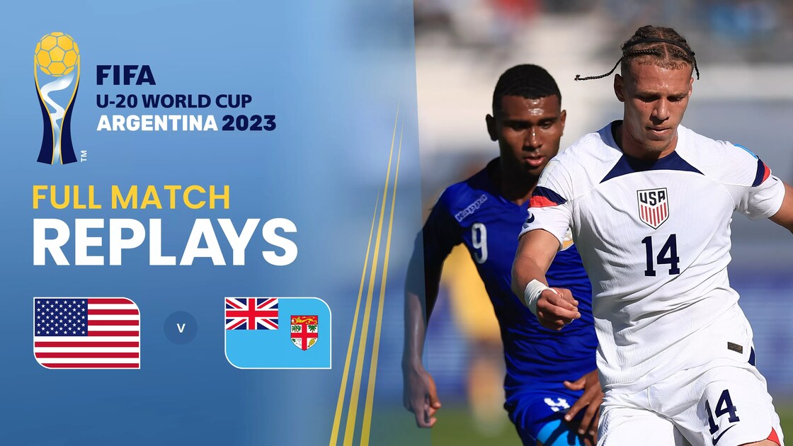 USA v Fiji | Group B | FIFA U-20 World Cup Argentina 2023™ | Full Match ...