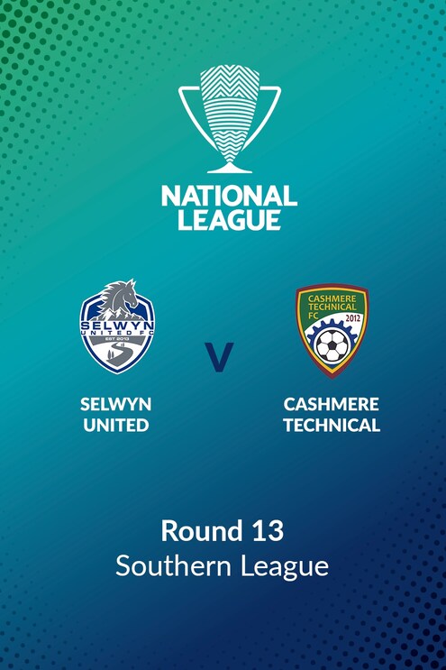 Selwyn United v Cashmere Technical | Southern League | Men's National ...
