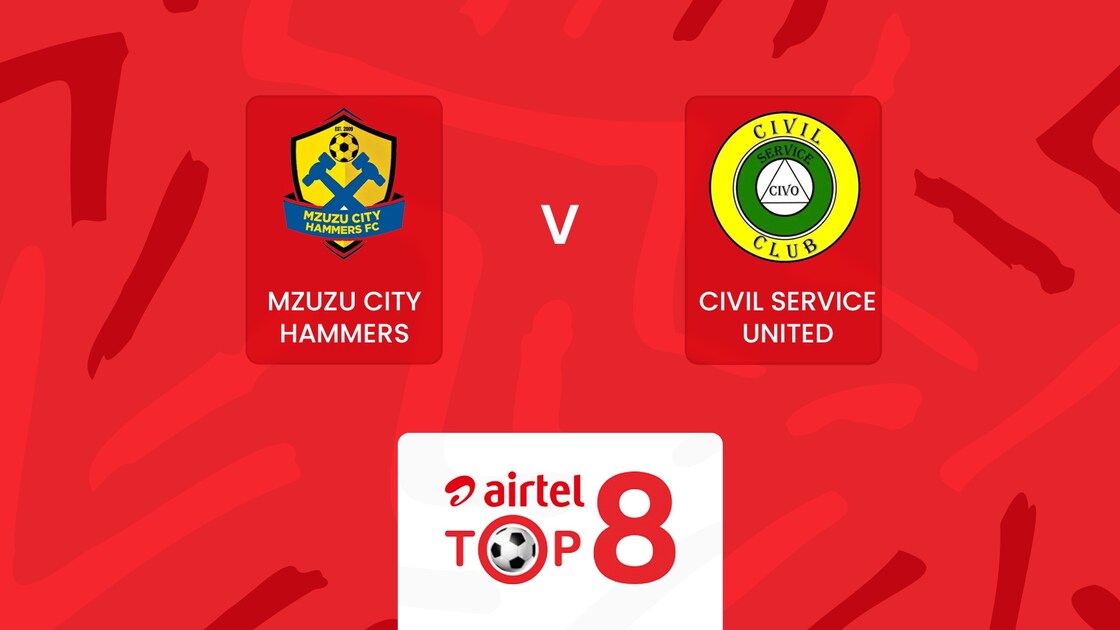 Mzuzu City Hammers FC v Civil Service United | Quarter-finals | Airtel Top 8 2025 | Full Match ...