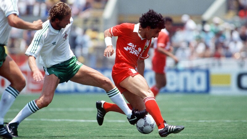 Djamel Zidane Goal 59' | Algeria vs Northern Ireland | 1986 FIFA World ...