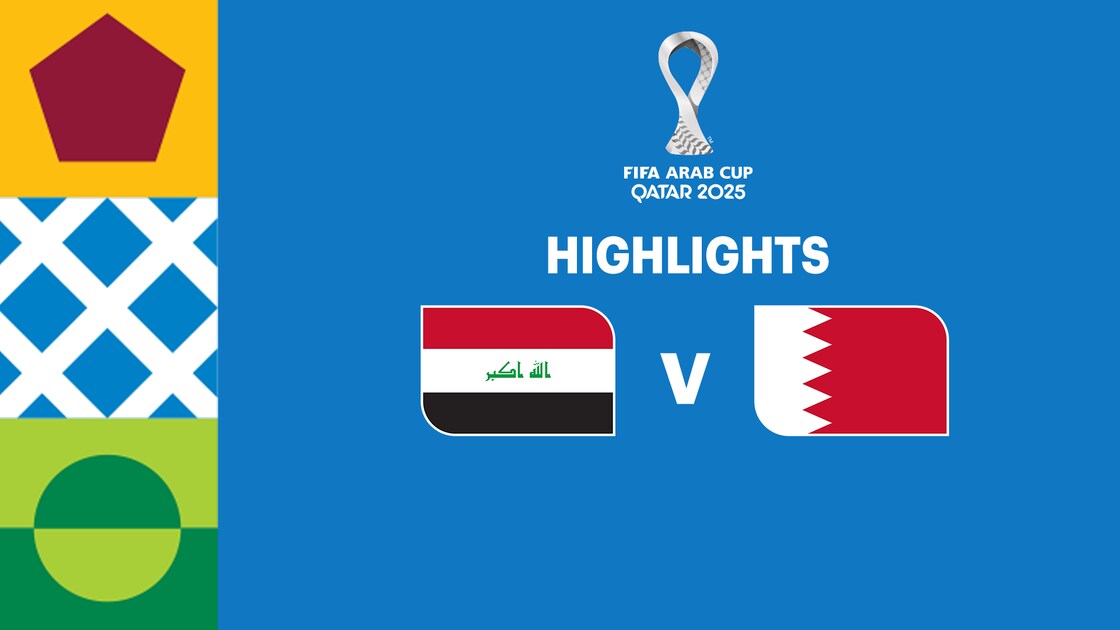 Iraq v Bahrain | Group D | FIFA Arab Cup Qatar 2025™ | Highlights