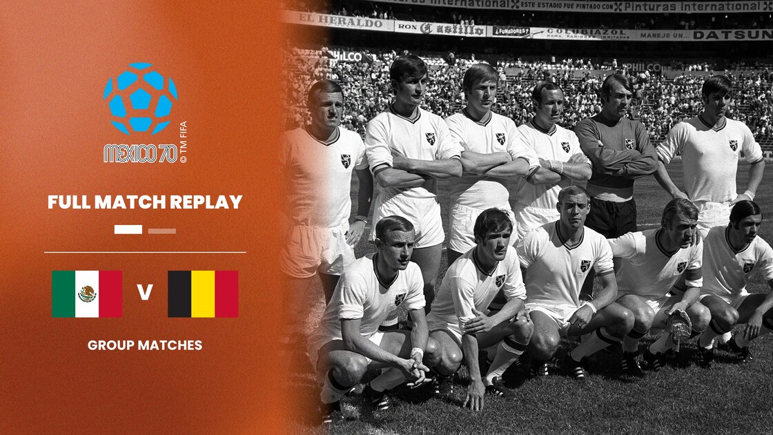 Mexico v Belgium | Group 1 | 1970 FIFA World Cup Mexico™ | Full Match ...