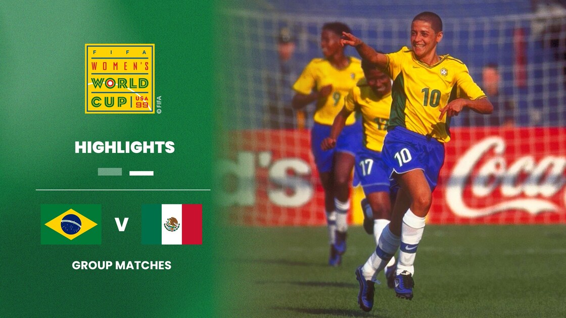 Brazil v Mexico | Group B | FIFA Women's World Cup USA 1999™ | Highlights