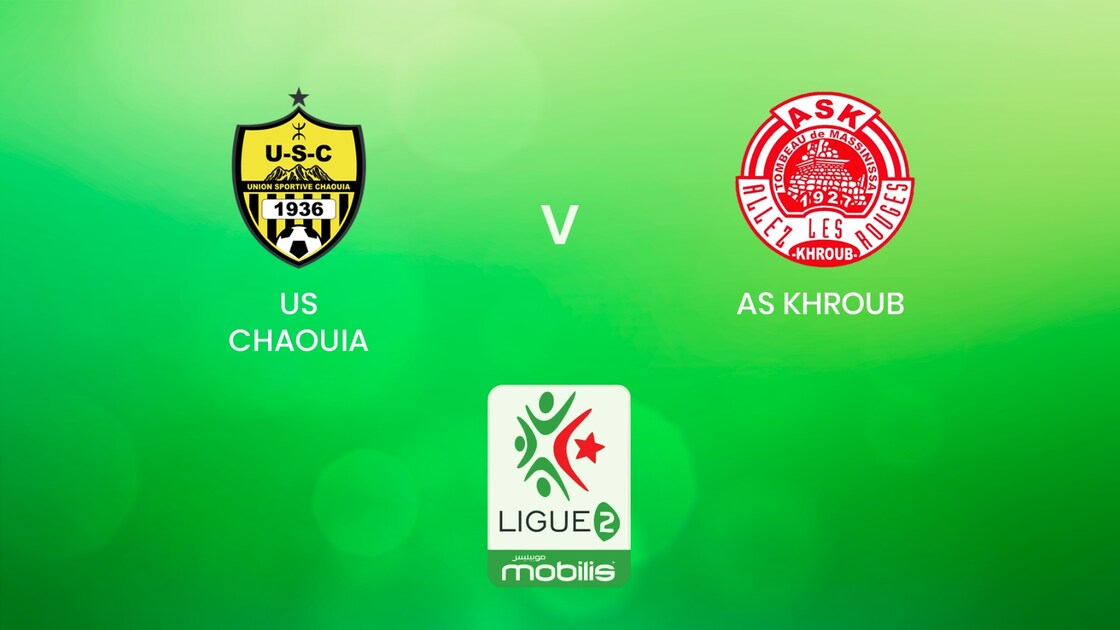 US Chaouia v AS Khroub | Ligue 2 2024/2025 | Algeria | Full Match Replay
