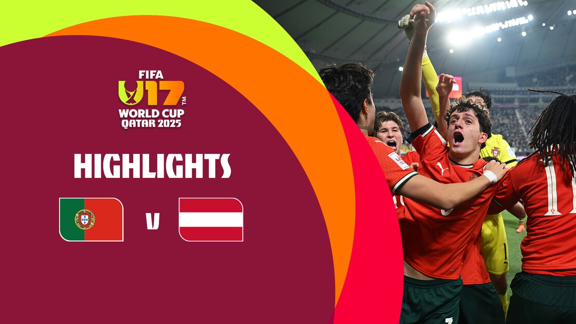 Portugal v Austria | FIFA U-17 World Cup Qatar 2025™ | Highlights