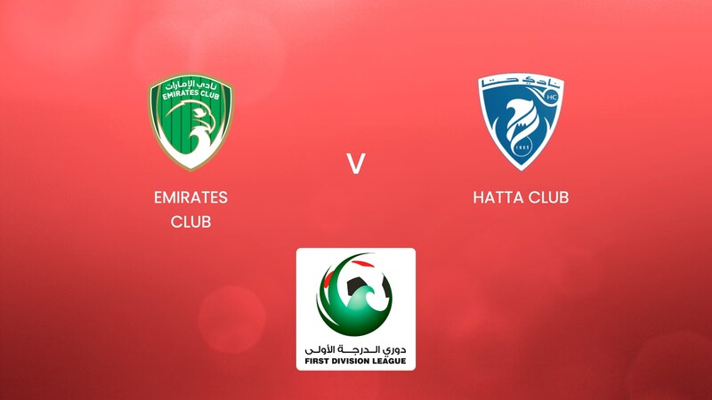 Emirates Club v Hatta Club | UAE First Division League | Full Match Replay