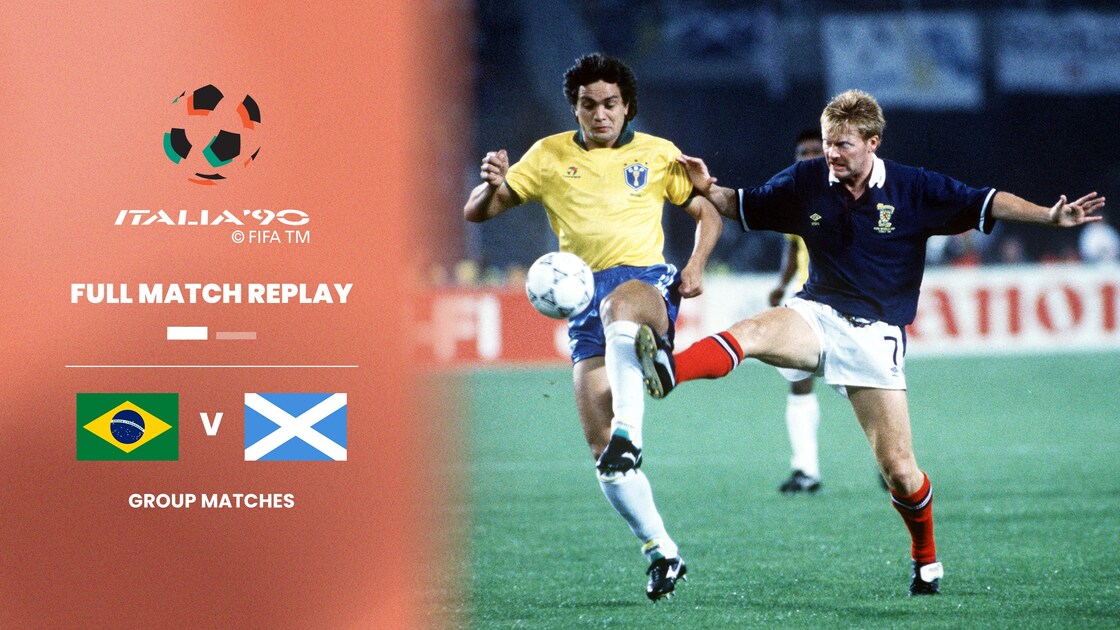 Brazil v Scotland | Group C | 1990 FIFA World Cup Italy™ | Full Match ...