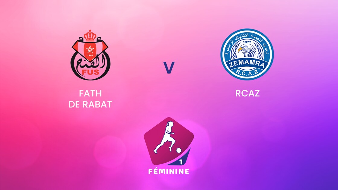 Fath de Rabat v RCAZ de Zemamra | D1 Women's Championship 2024-25 ...