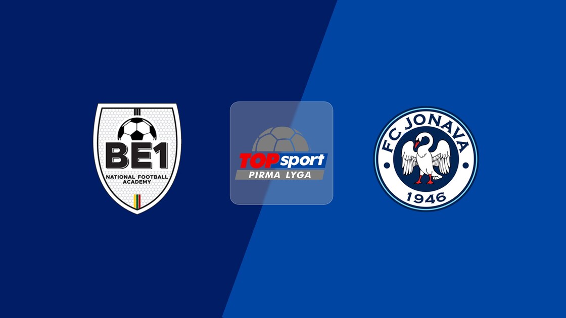 Be1 NFA v FK Jonava | Pirma Lyga 2025 | Full Match Replay