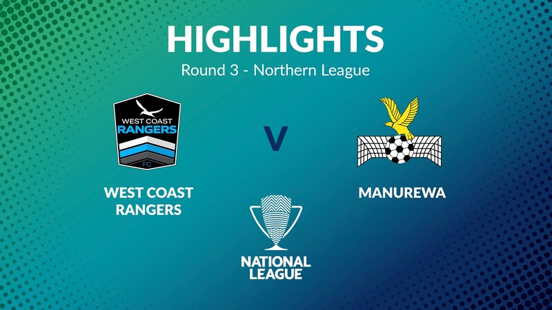 West Coast Rangers v Manurewa | Round 3 | Northern League | Men's ...
