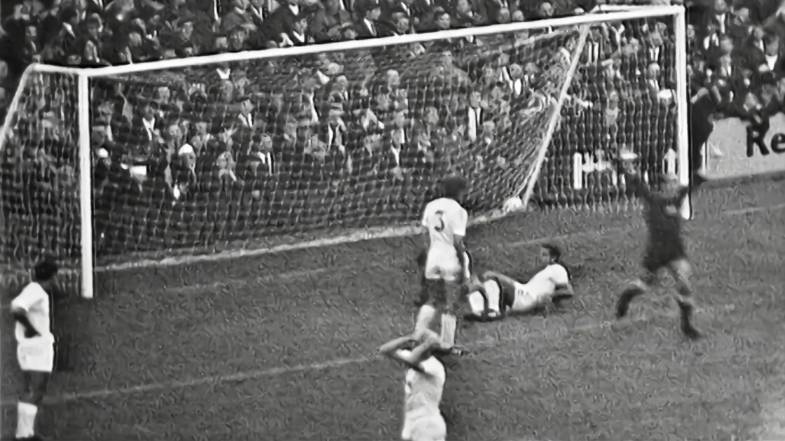 Ivan Davidov Own Goal 43' | Hungary v Bulgaria | 1966 FIFA World Cup ...